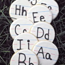 Handwriting Sugar Cookies