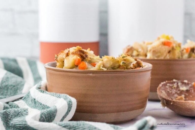 Simple Instant Pot Stuffing Recipe - Midwestern Moms
